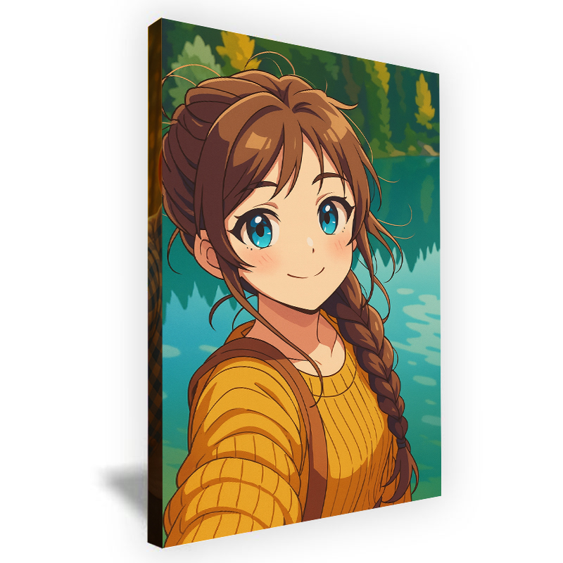 Retrato de estilo manga a partir de uma foto | Retratos personalizados ...